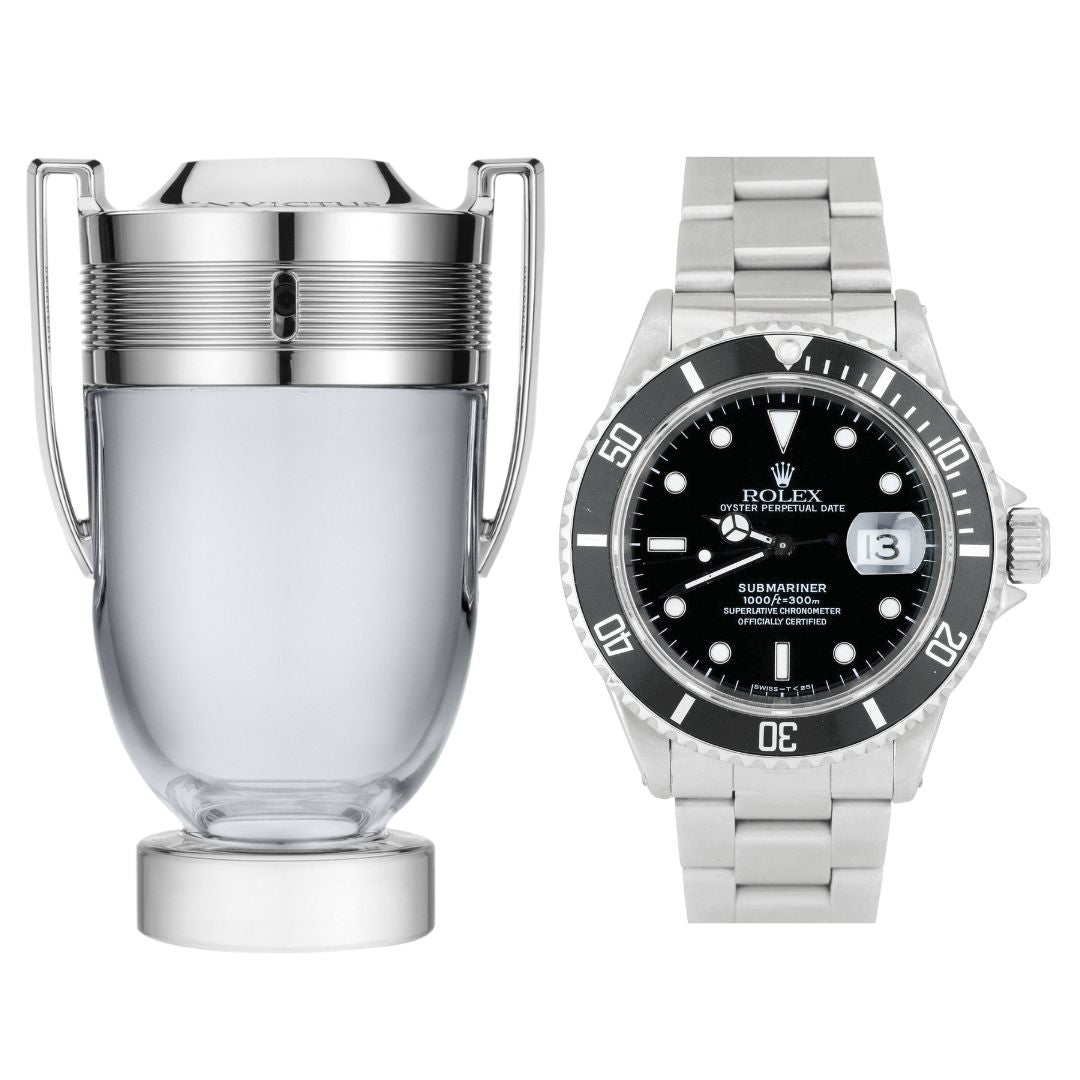 INVICTUS + RELOJ SUBMARINER – Advance Perfumeria